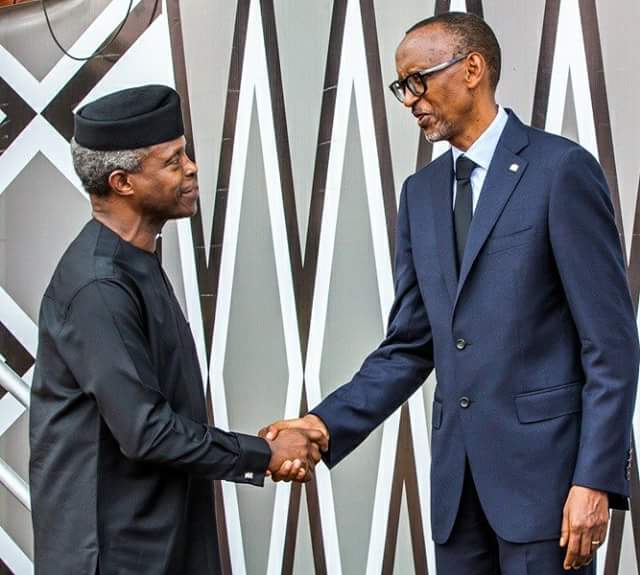 Photos: Acting President Osinbajo attends the Presidential Inauguration ...