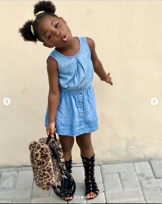 Adorable new photos of Davido’s daughter, Imade adeleke – News, Facts ...