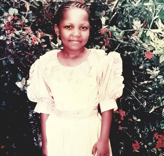 Rapper Sasha P shares cute childhood photo
