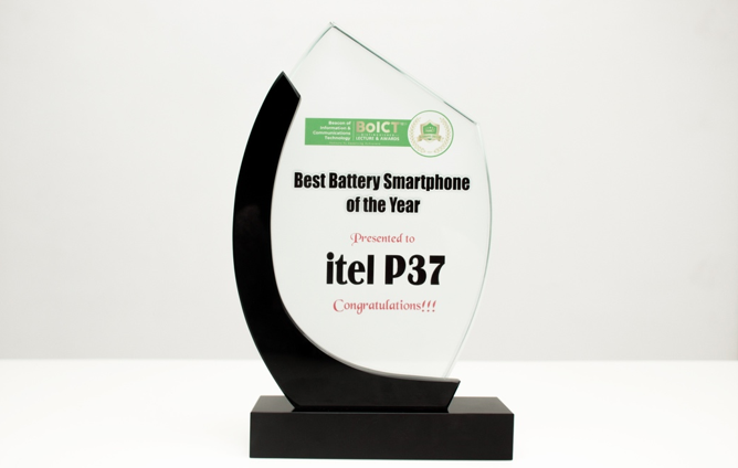 itel P37 wins 'Best Big Battery Smartphone of the Year' At BoICT Awards ...