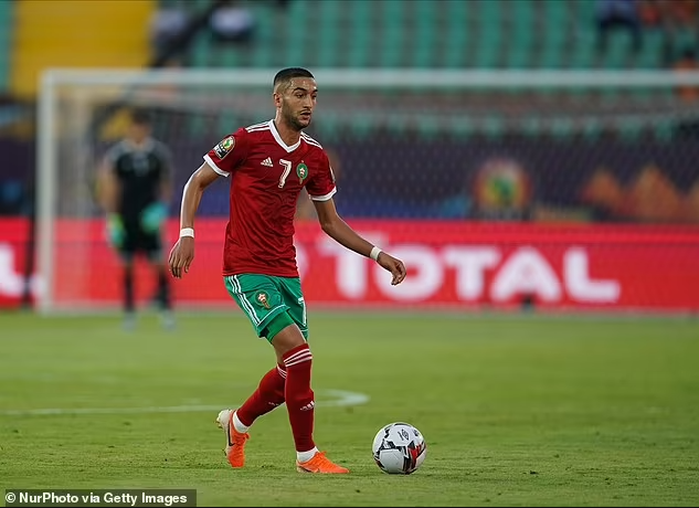 Chelsea star Hakim Ziyech axed from Morocco's squad for turning up late ...