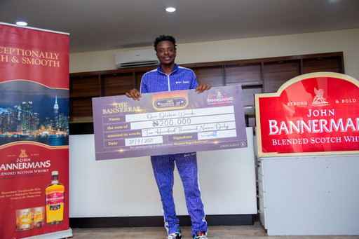 John Bannermans Rewards Winners of Bannerrap Challenge with 1 Million Naira