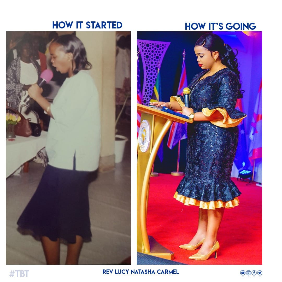 Flamboyant Kenyan pastor, Lucy Natasha joins the How it's started Vs ...