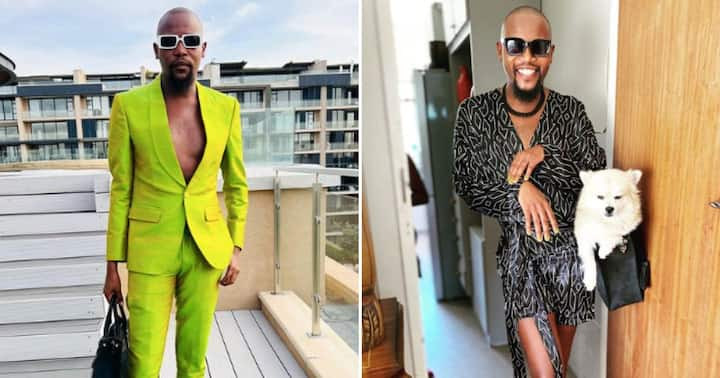 South African TV presenter, Moshe Ndiki, pulls out all the stops for ...