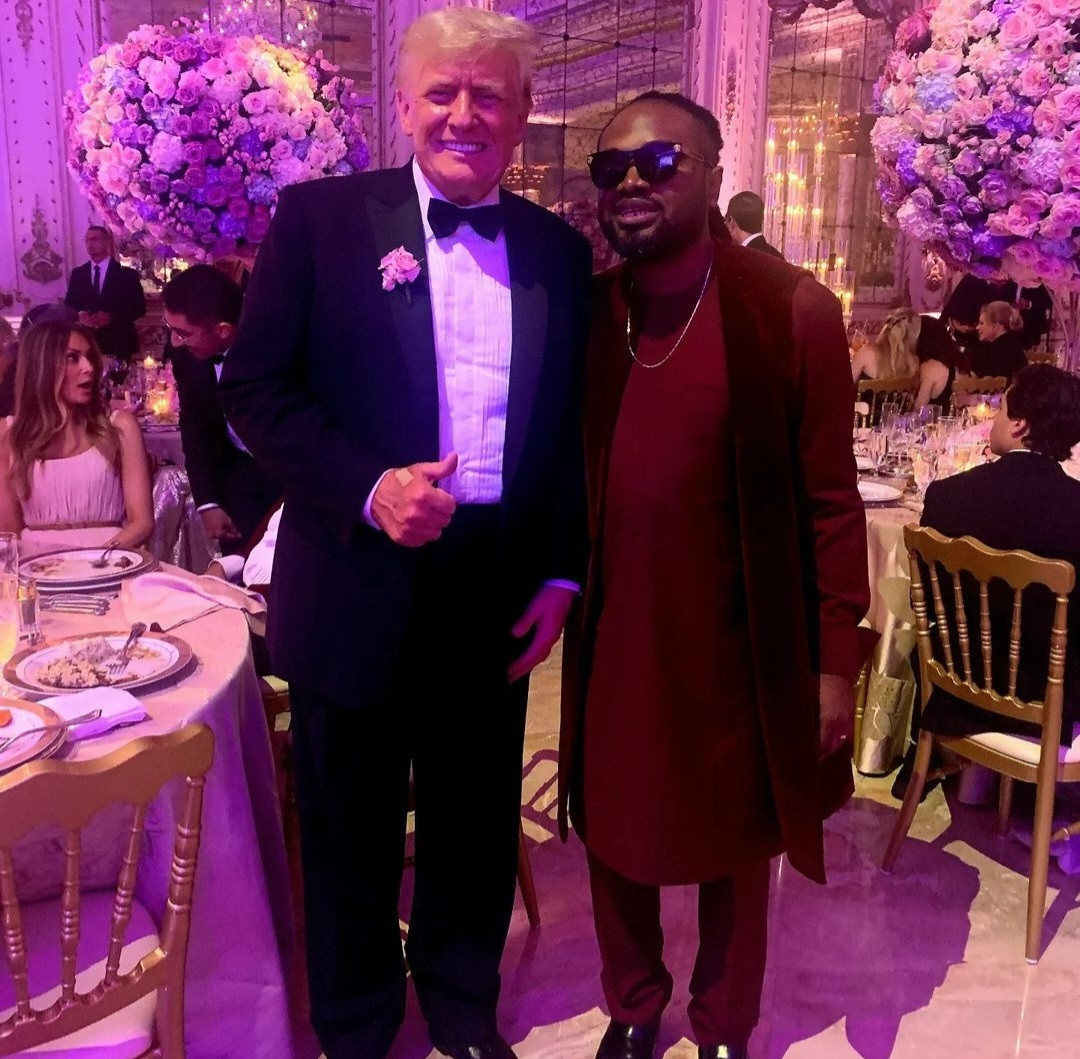 Cobham Asuquo calls Donald Trump "Mr President" as he thanks him for ...