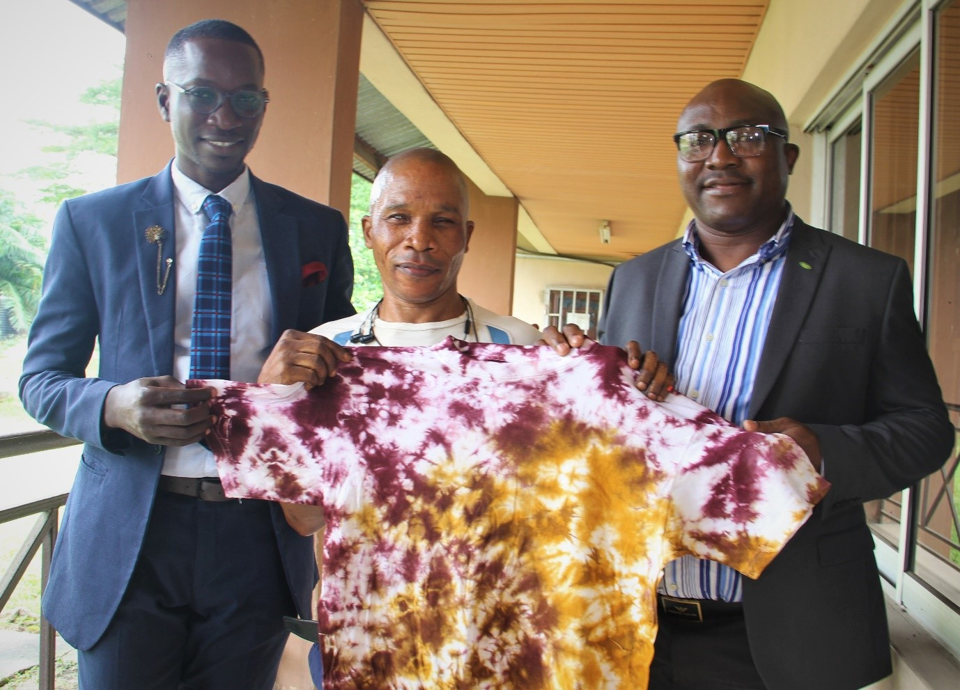 Dufil donates learning items to school for visually-impared