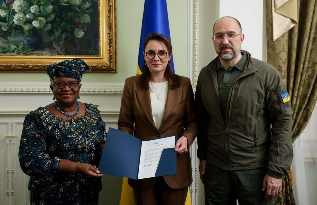 WTO Director-General Ngozi Okonjo-Iweala visits Ukraine for first time ...