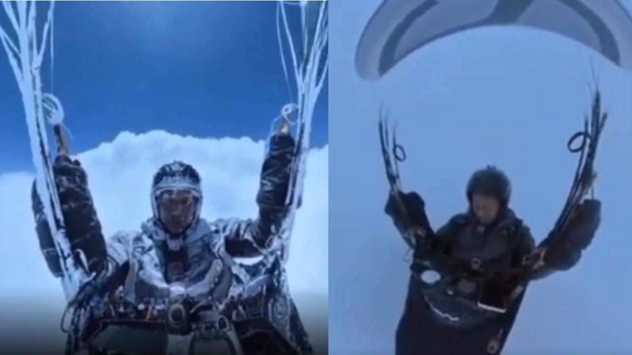 Chinese paraglider survives accidental flight at 28,208 feet without oxygen