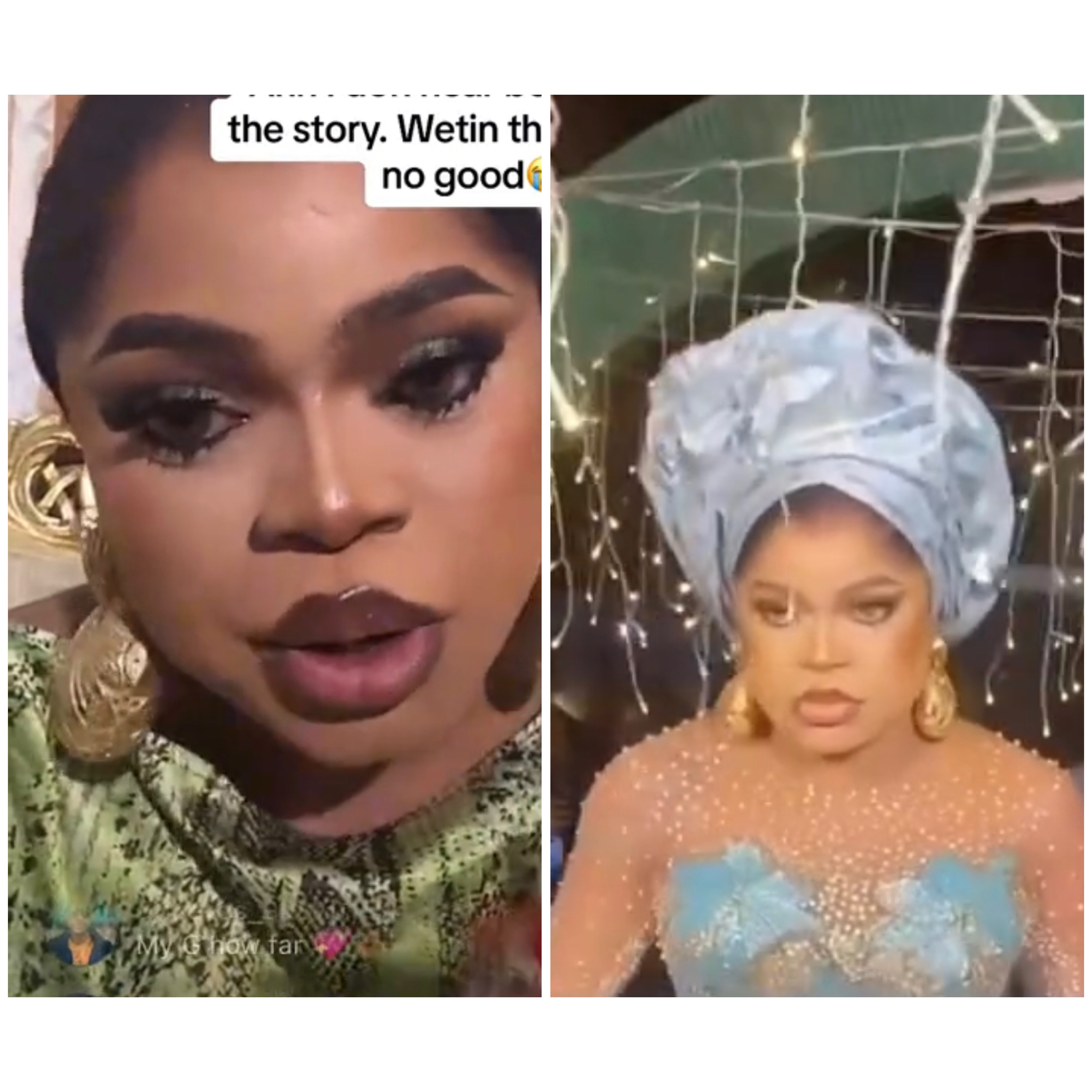 Bobrisky explains why he had a clash with a woman at an event