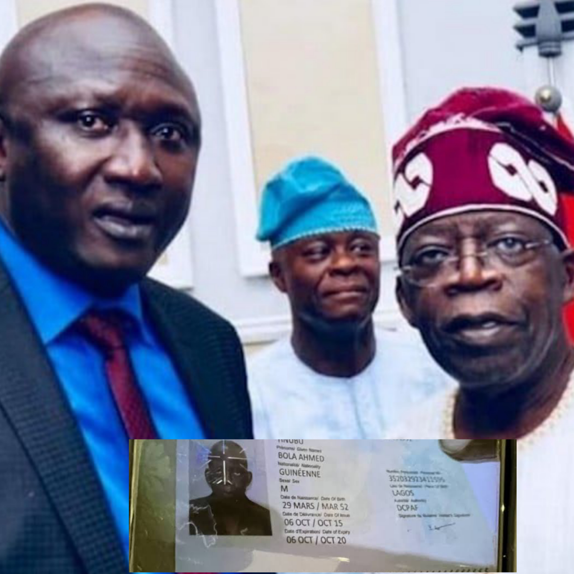 AU Ambassador, Ousmane Yara reveals how Tinubu got Guinean Citizenship ...