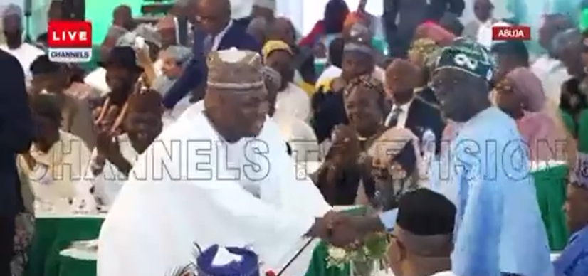 Minister of Steel Development, Shuaibu Audu prostrates before President ...