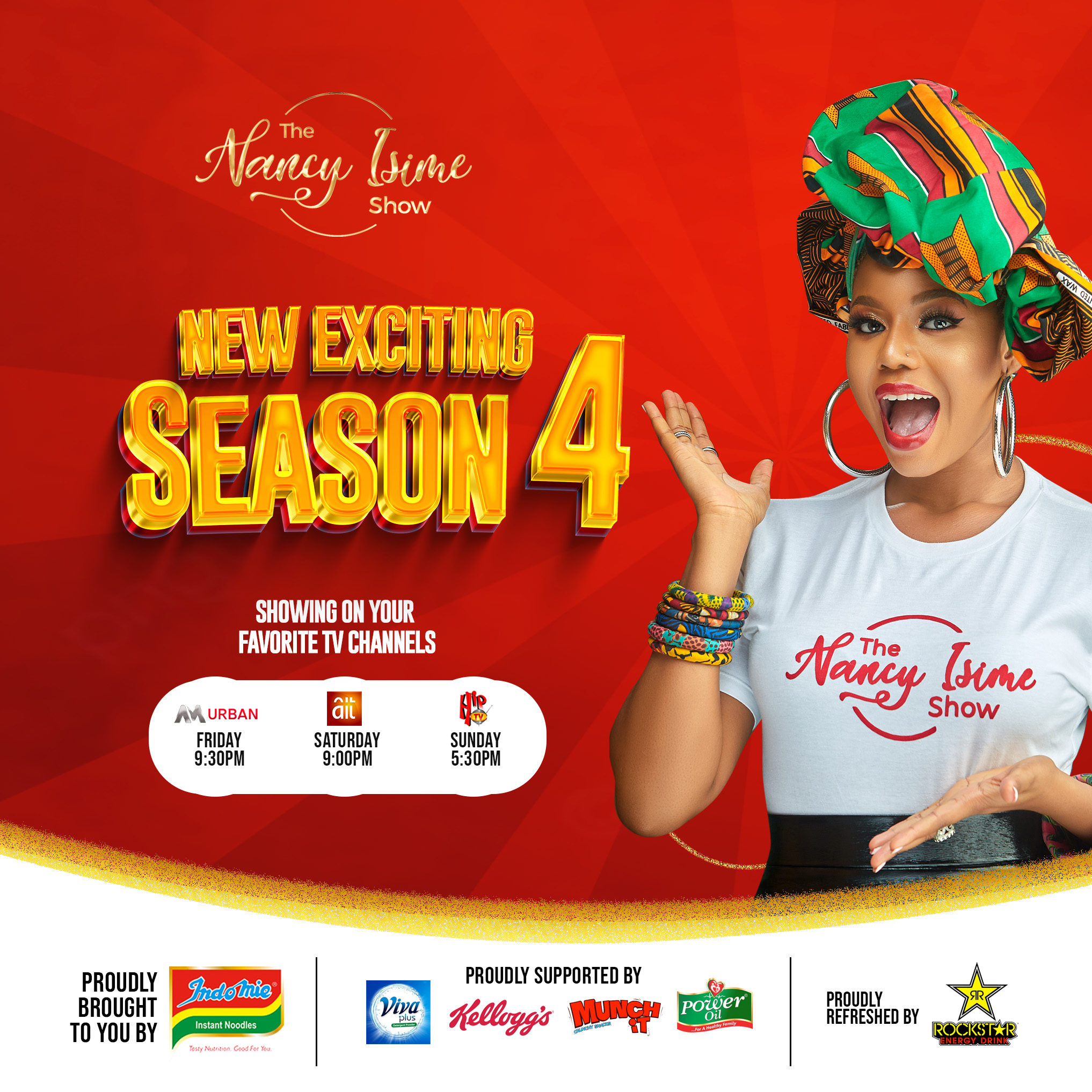 The Nancy Isime Show Returns for Season 4 - Get Ready to Be Entertained!