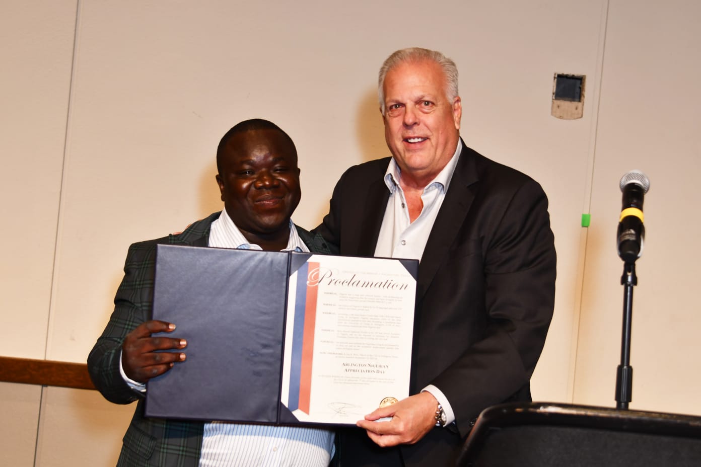 Redeeming the image of Nigerians in the Diaspora Arlington Mayor Jim ...