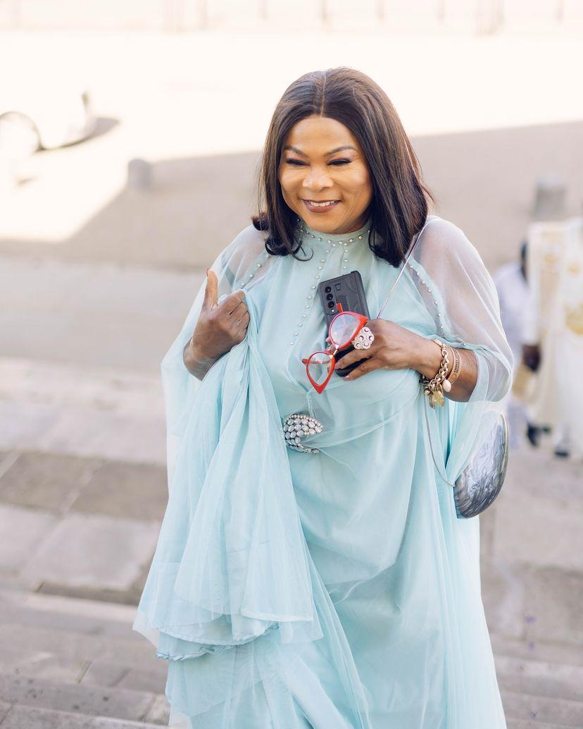 Veteran actress, Sola Sobowale’s daughter weds (photos)