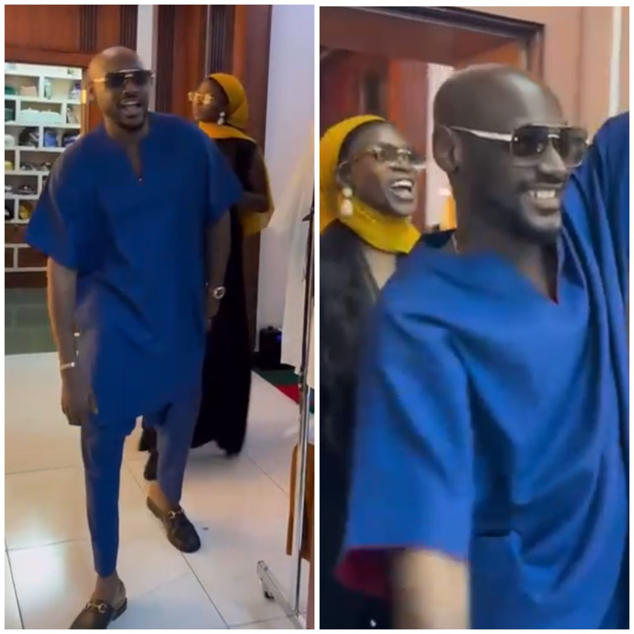 2face and his new woman, Natasha, spotted in Abuja