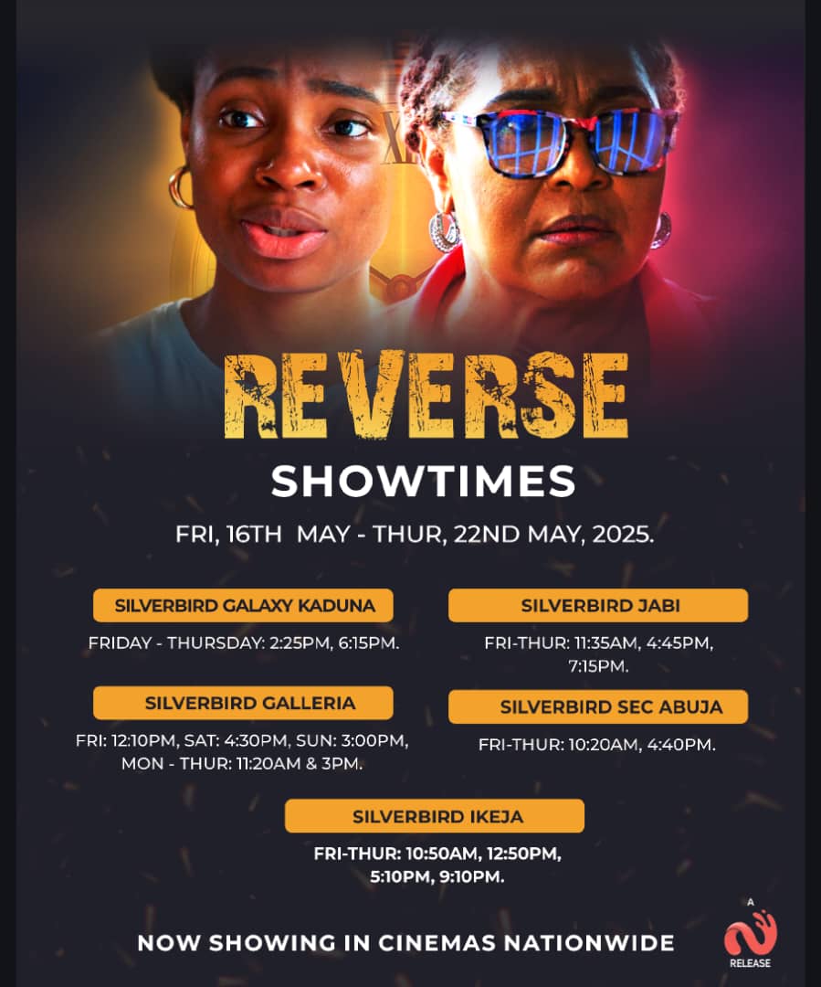 See different times the movie, Reverse, will be showing in a cinema ...