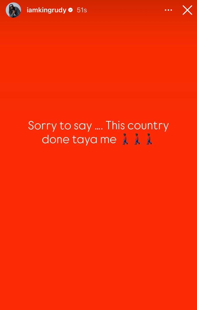 I’m tired of this country - Singer Paul Okoye aka Rudeboy laments