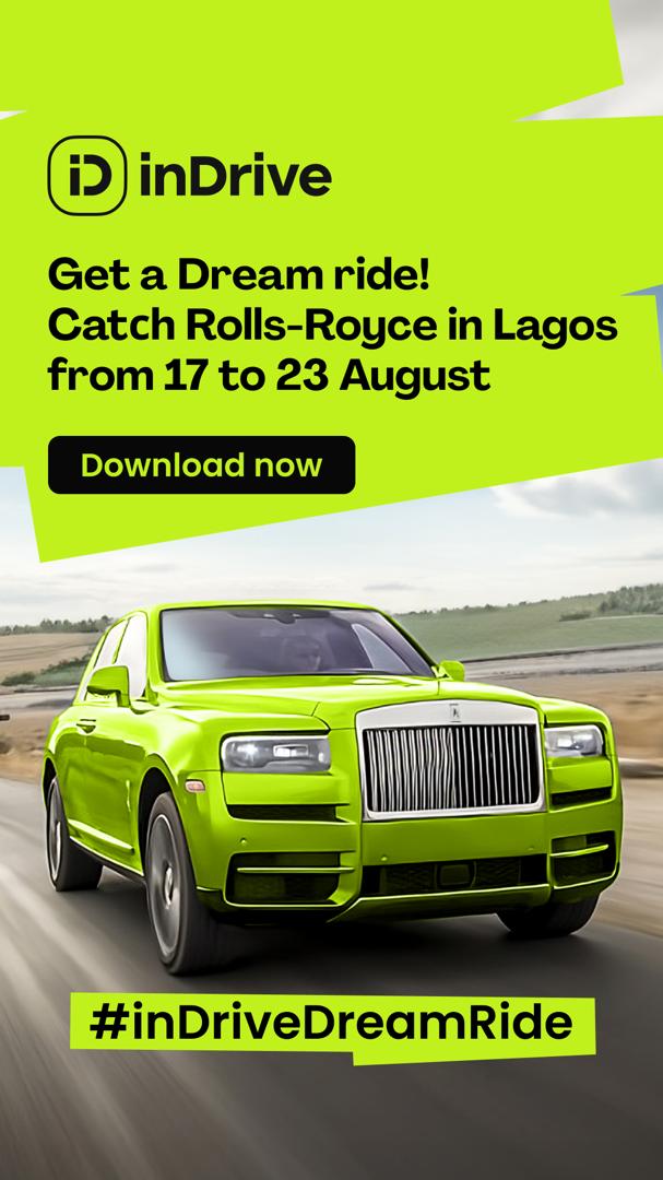 inDrive Excites Customers with Rolls-Royce Dream Rides in Lagos