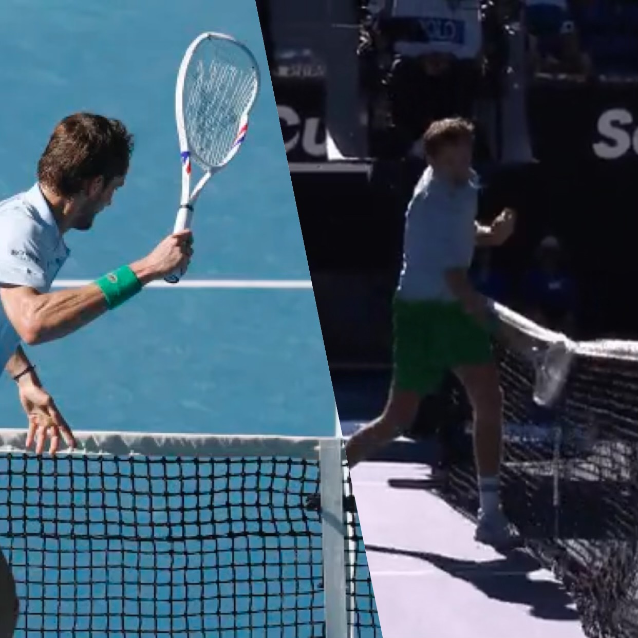 Tennis star Daniil Medvedev destroys a camera in outburst during tough ...